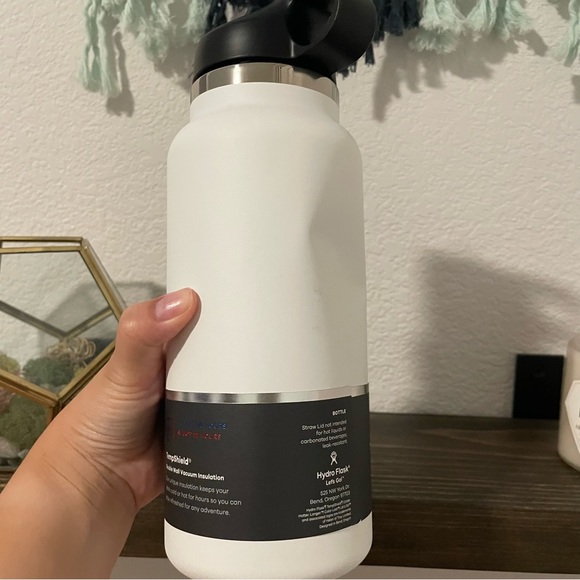 Hydro Flask | Dining | Hydro Flask 32oz Wide Mouth With Straw Lid ...